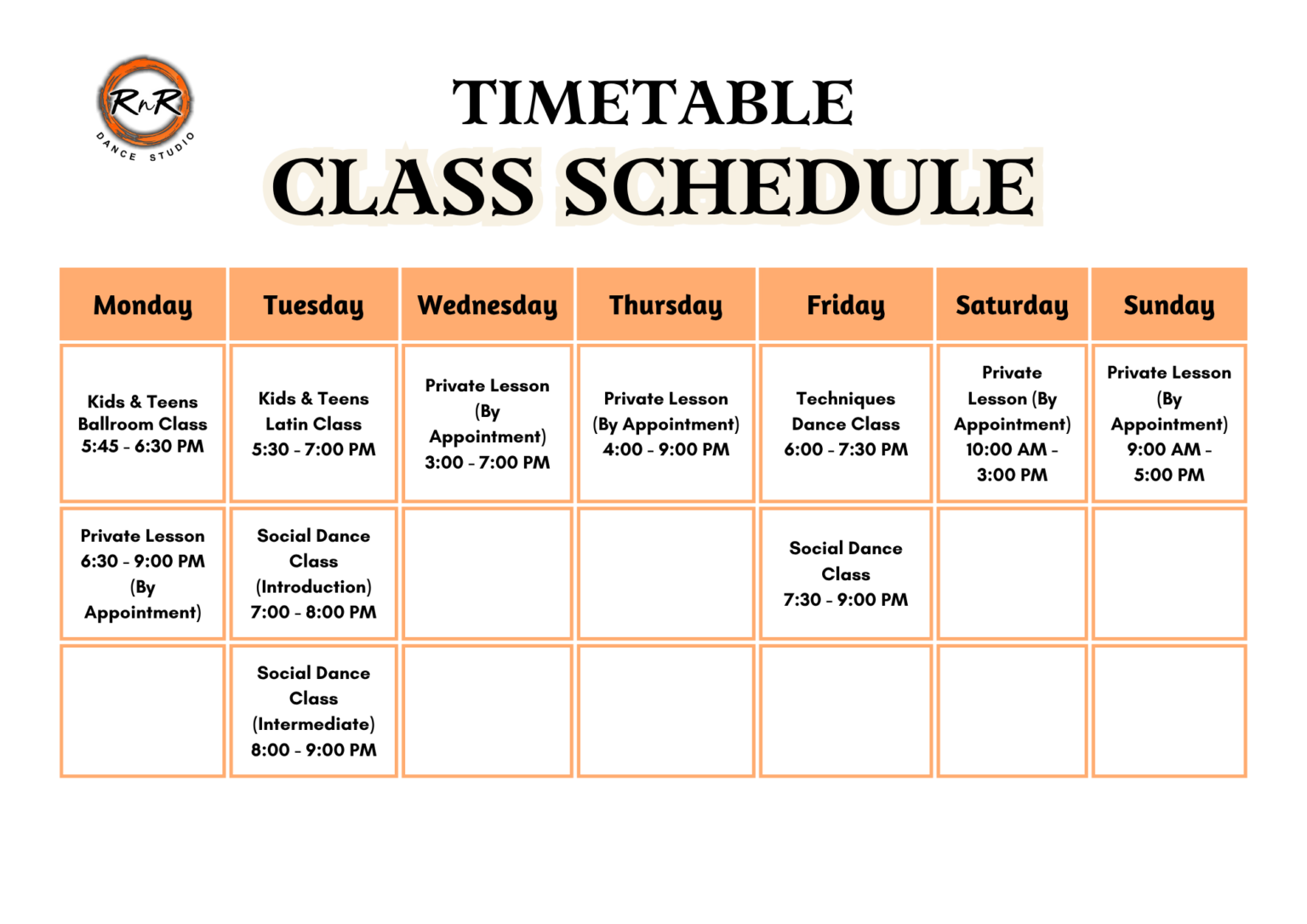 Dance Classes Brisbane | R&R Dance Studio